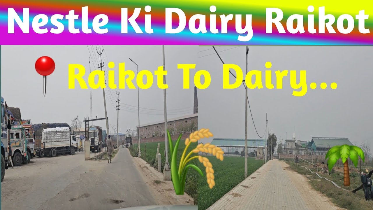 📍Nestle Ki 🍼Dairy 🧈 Jane Ka Rasta💯 Raikot ⛳ - YouTube