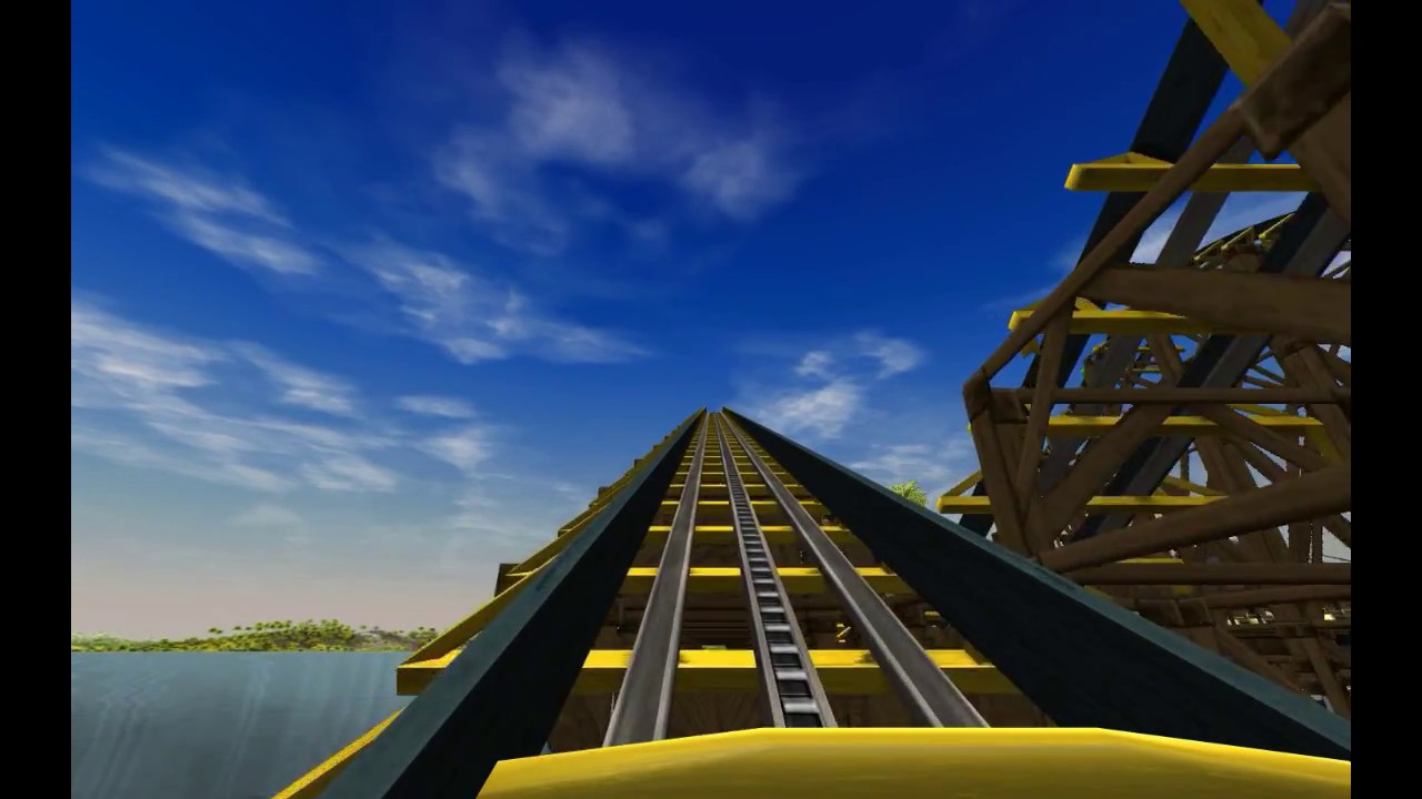 RCT3 Side Friction Coaster - Island Hopping - YouTube