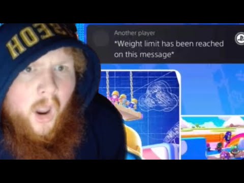 Caseoh gets violated by PlayStation messages for 11 minutes straight