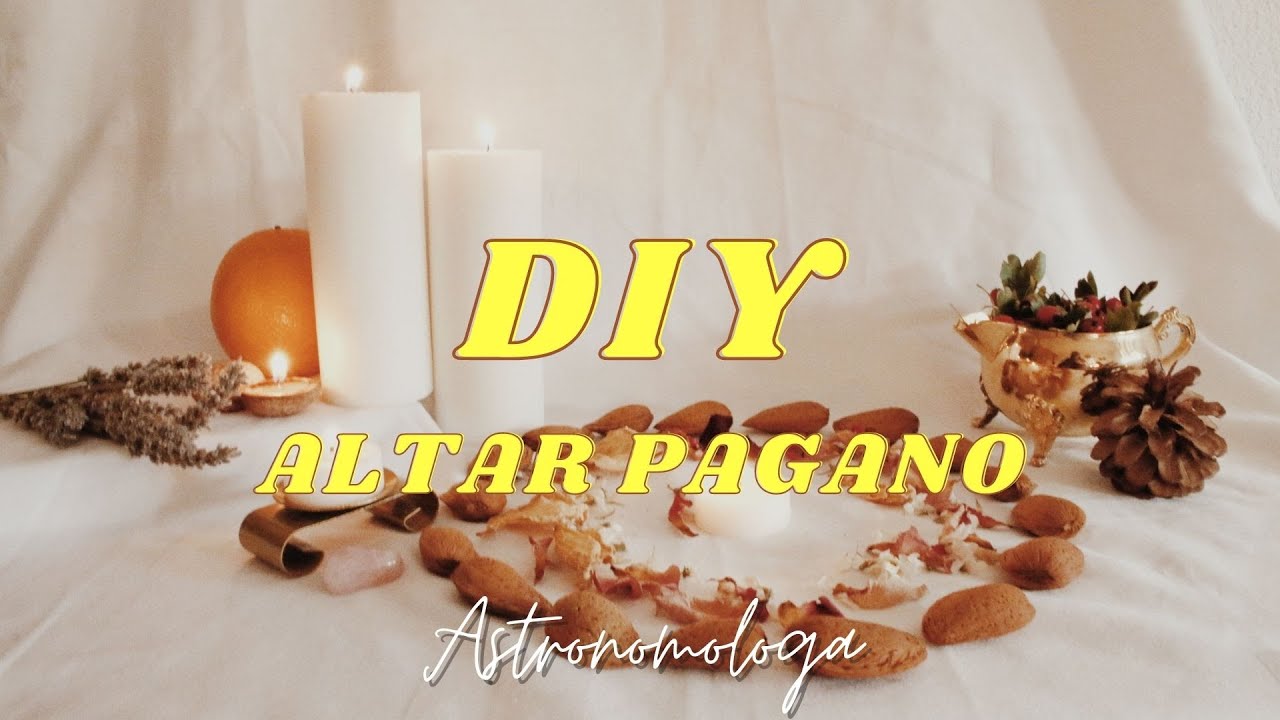 ¿CÓMO HACER UN ALTAR WICCA? | DIY altar pagano, elementos y decoración ...