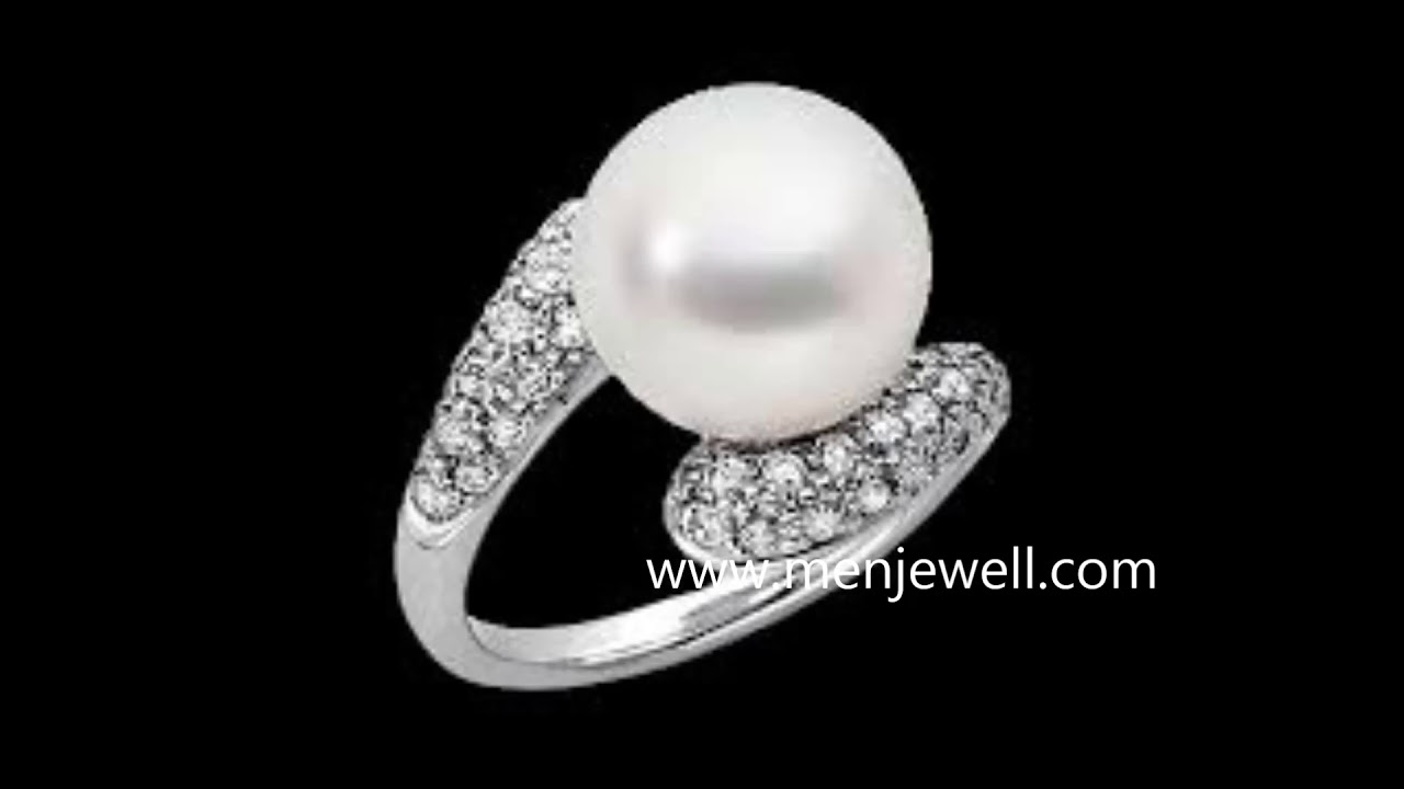 Latest Jewellery Pearl /Moti Ring Design Collection for men by ...