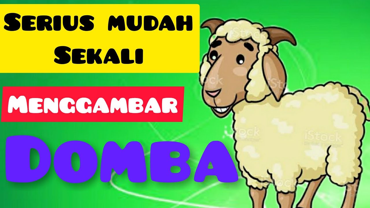 CARA MENGGAMBAR DOMBA (layering) - YouTube