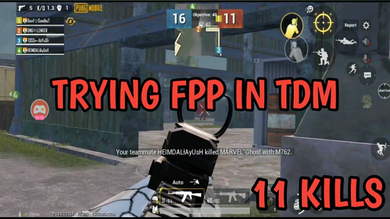 TPP players plays FPP and this happens with him | PUBG MOBILE INTENSE ...