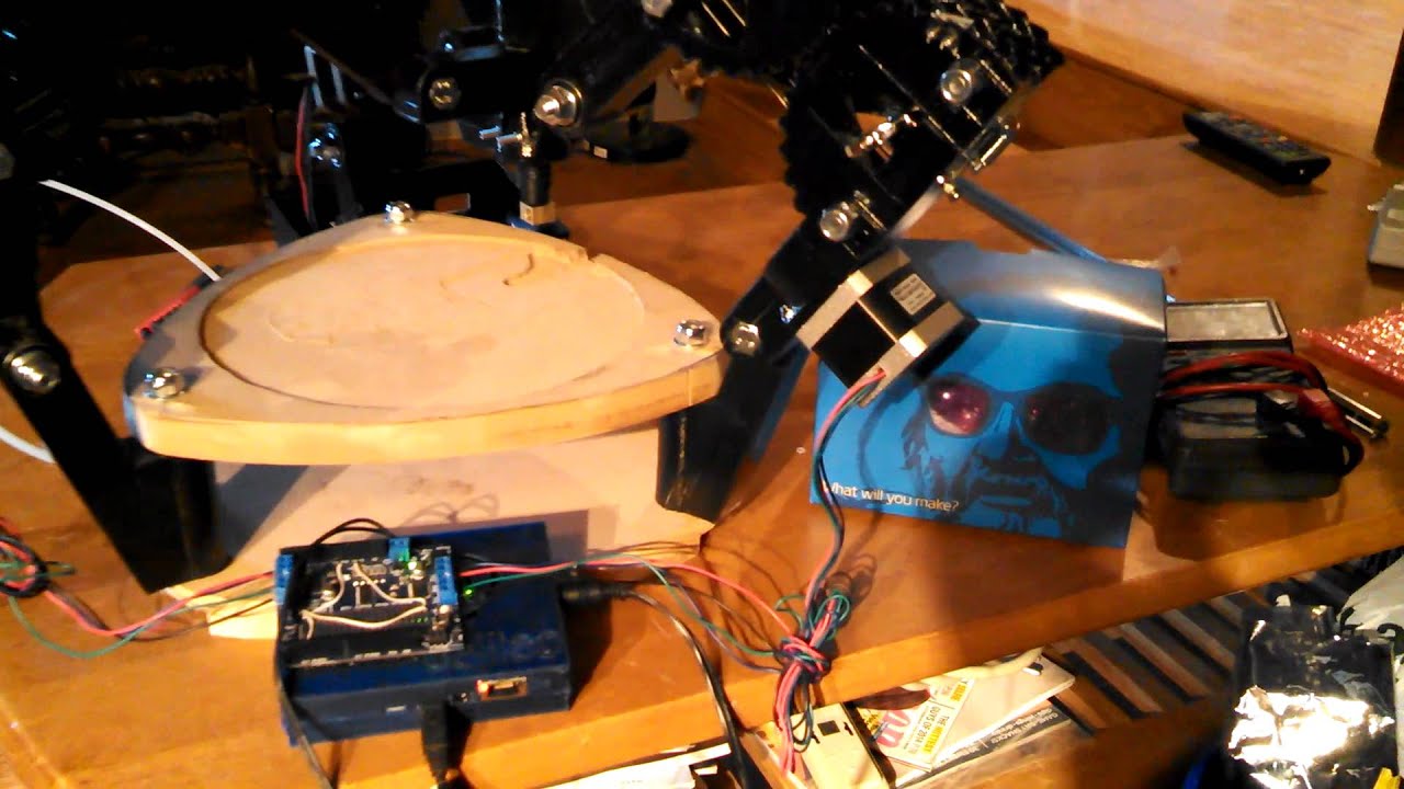 Gus Simpson delta with Intel Galileo - YouTube