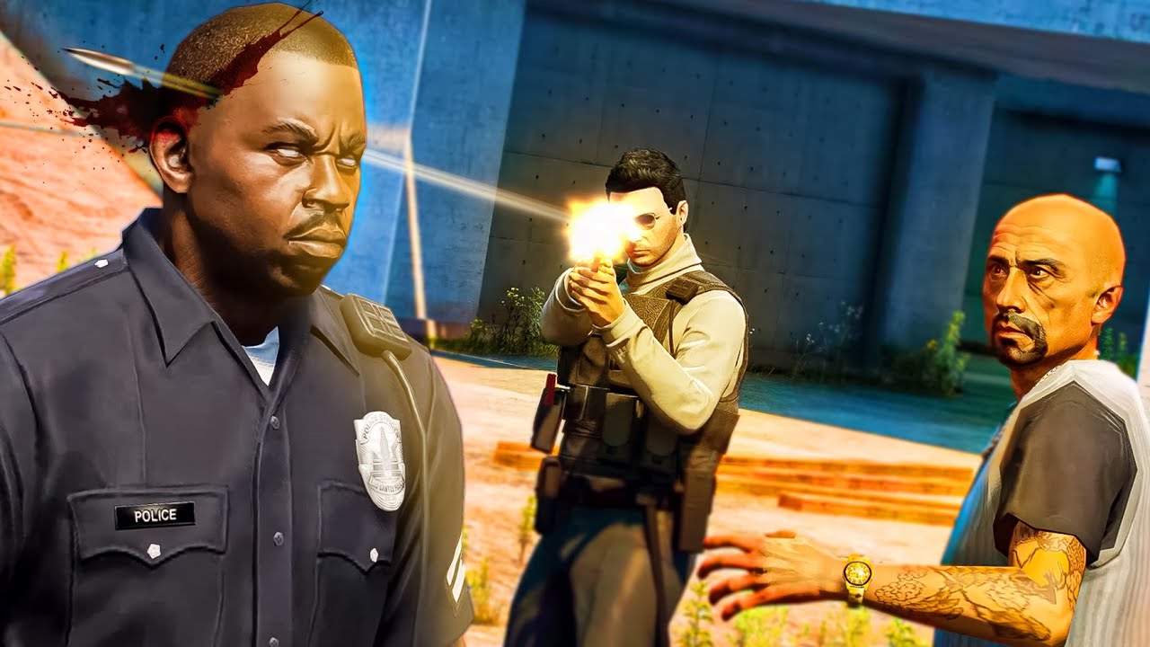 Sheriff Kyle Pred Shoots Another Cop - GTA V RP (No Pixel) - YouTube