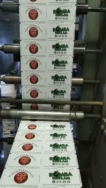 Islak mendil dış kağıt baskı. - YouTube