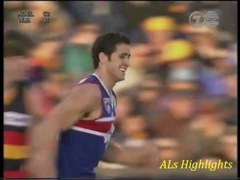 First Goal | Craig Ellis | 1997 Round 20 | AFL Western Bulldogs - YouTube