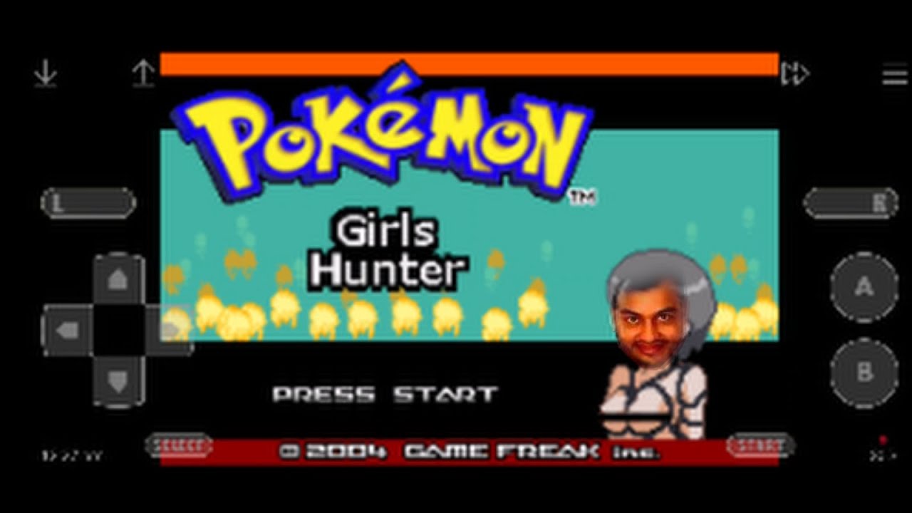 POKEMON GIRLS HUNTER (GBA Fan Game) - game intro | First City Gameplay ...