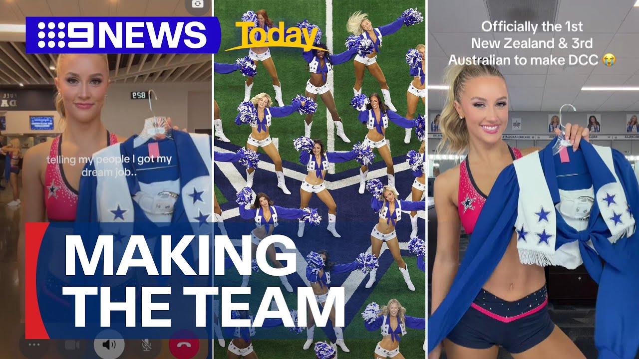 Perth dancer Faith Ward joins the Dallas Cowboys Cheerleaders | 9 News ...
