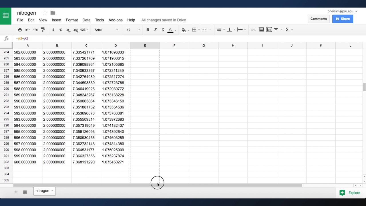 Example: Numerical integration of NIST data - YouTube