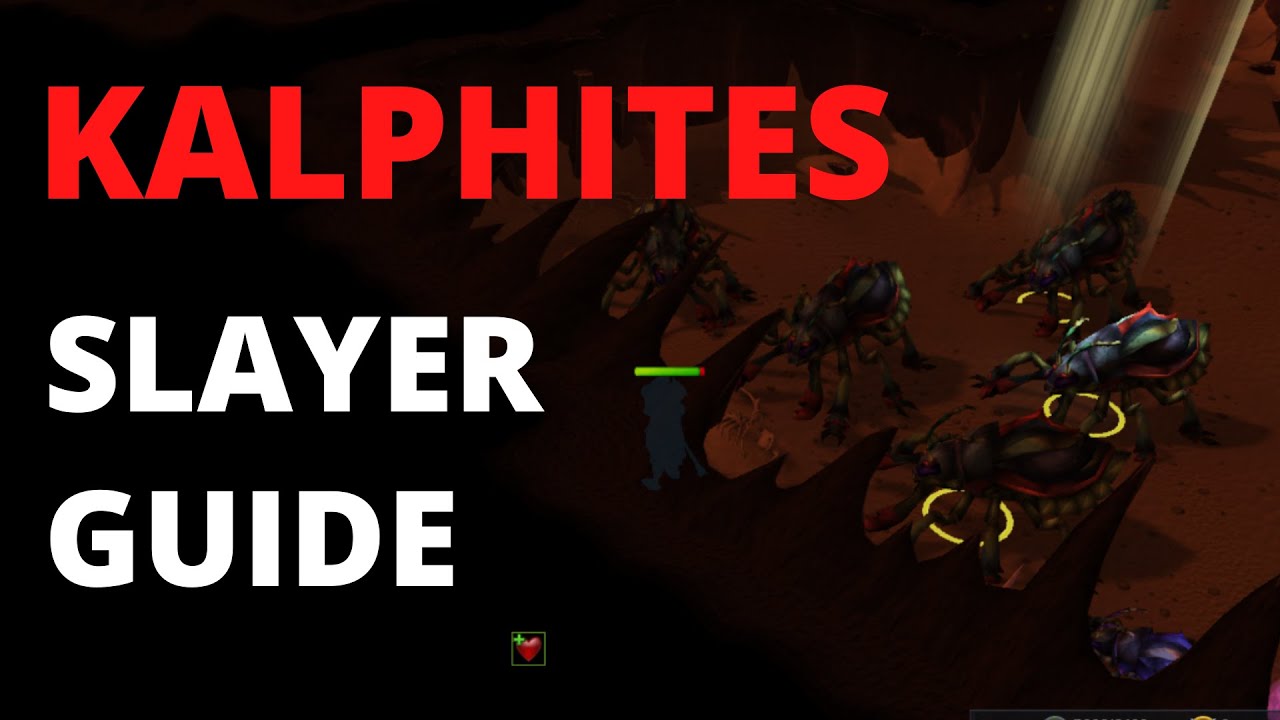 Where to find Kalphites in RS3 - Quick Slayer Tutorial - YouTube