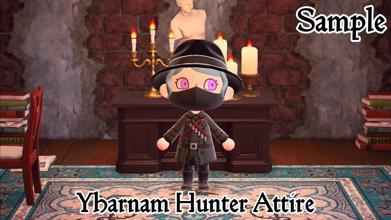 【ACNH】Bloodborne × Animal Crossing ｰNew My Designｰ - YouTube