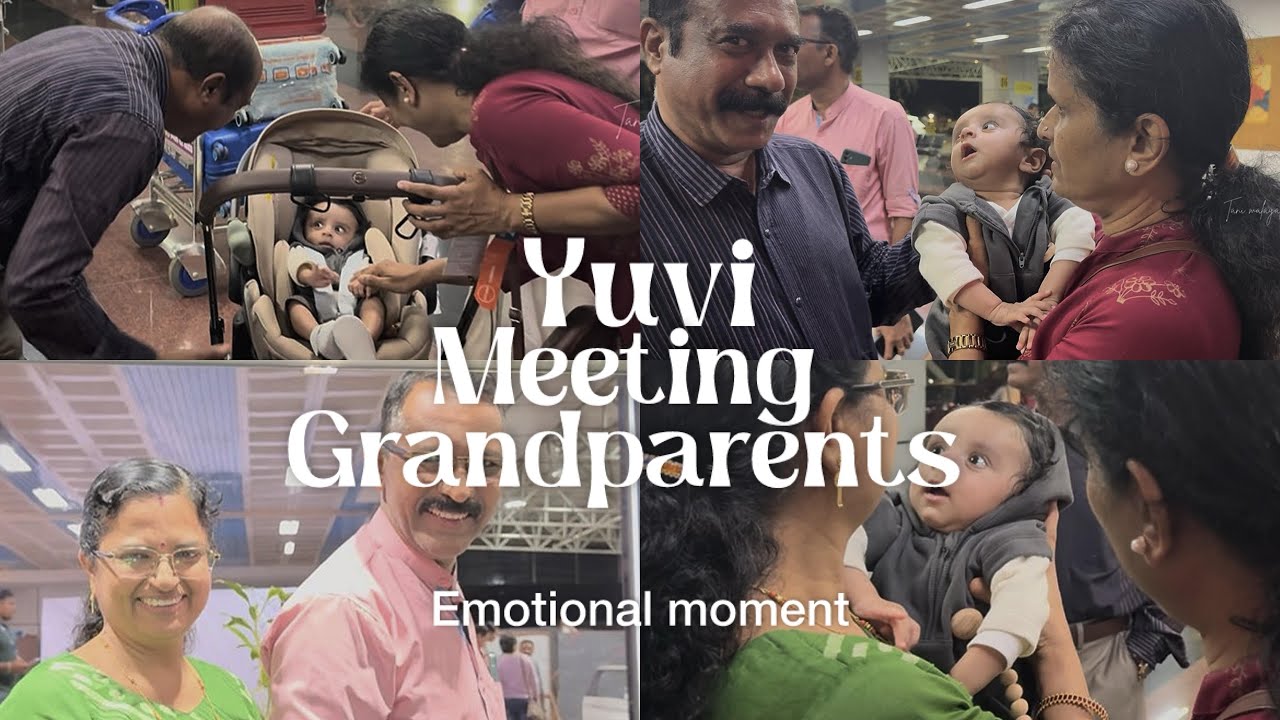 Yuvi meeting grandparents | We are reunited with family | Emotional ...