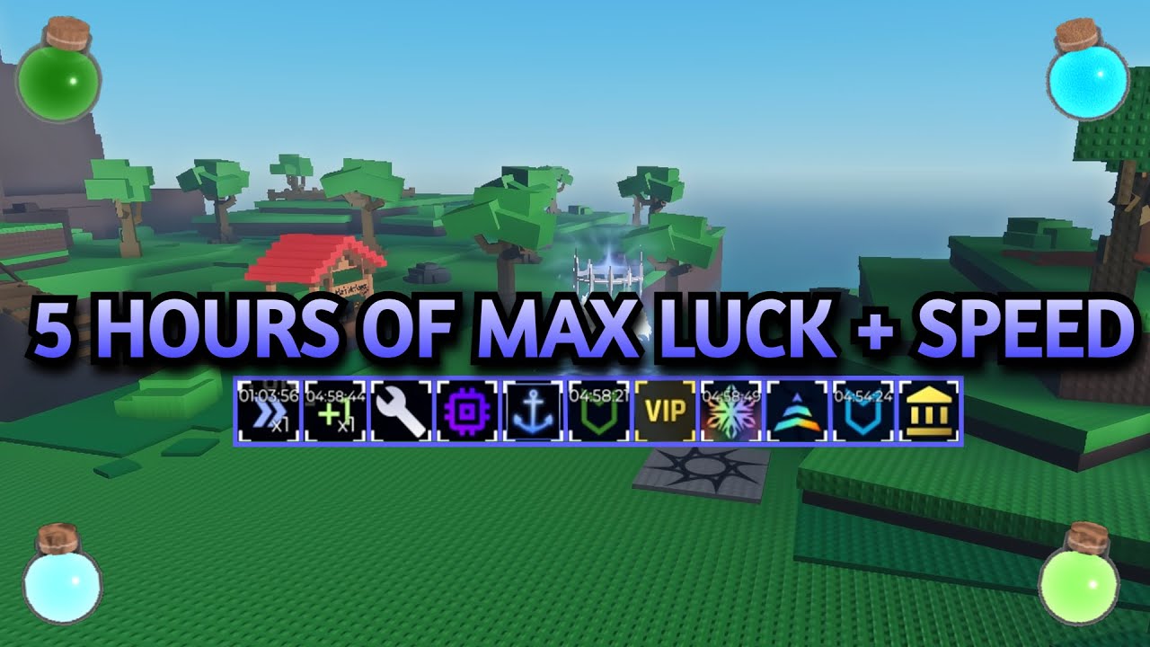 MAX LUCK FOR 5 HOURS IN SOL'S RNG - YouTube