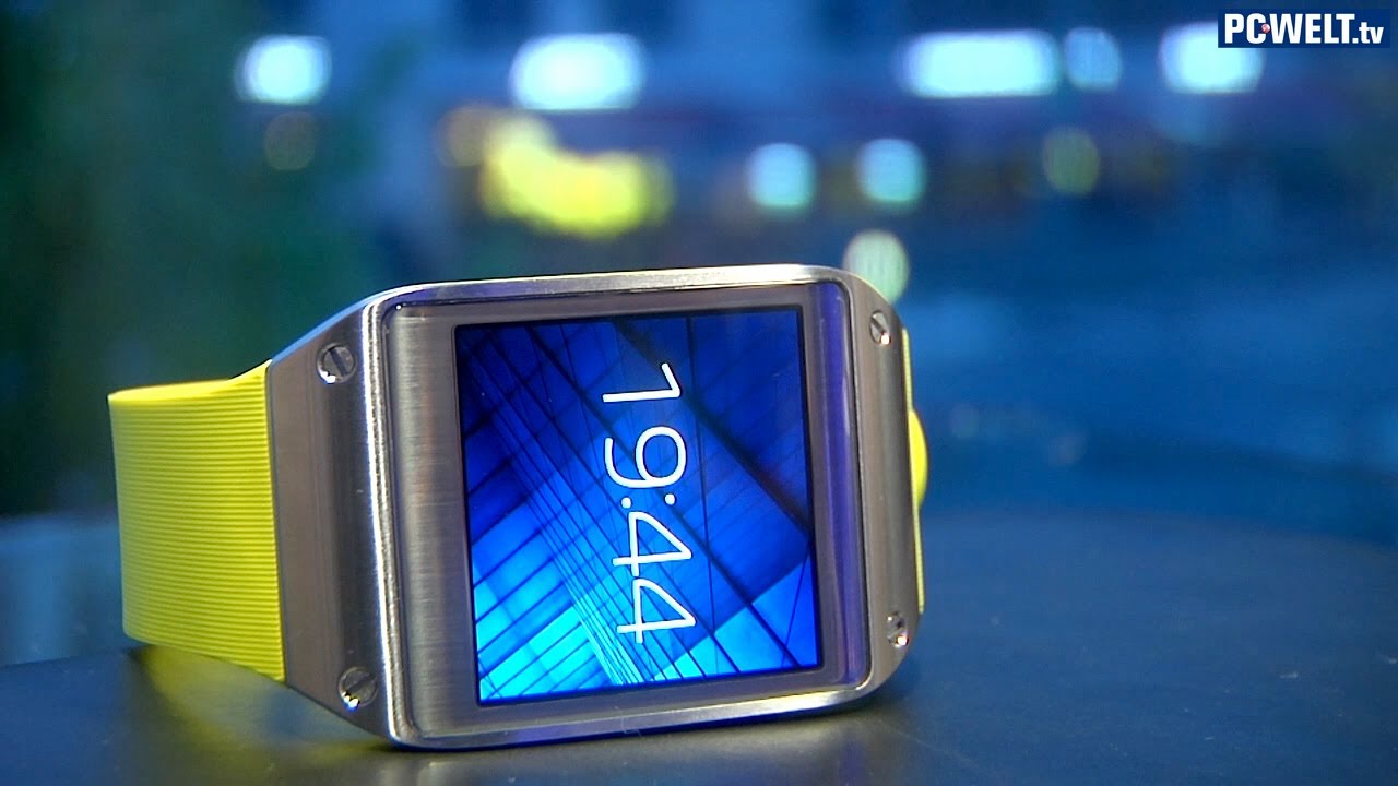 IFA 2013: Smartwatch Samsung Galaxy Gear im Hands-on - YouTube