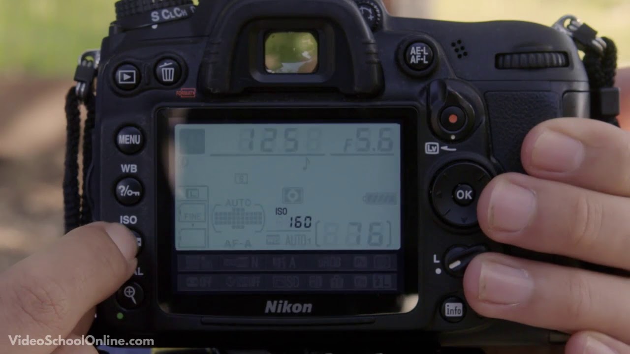 Lecture 89 The Nikon Info Button - YouTube