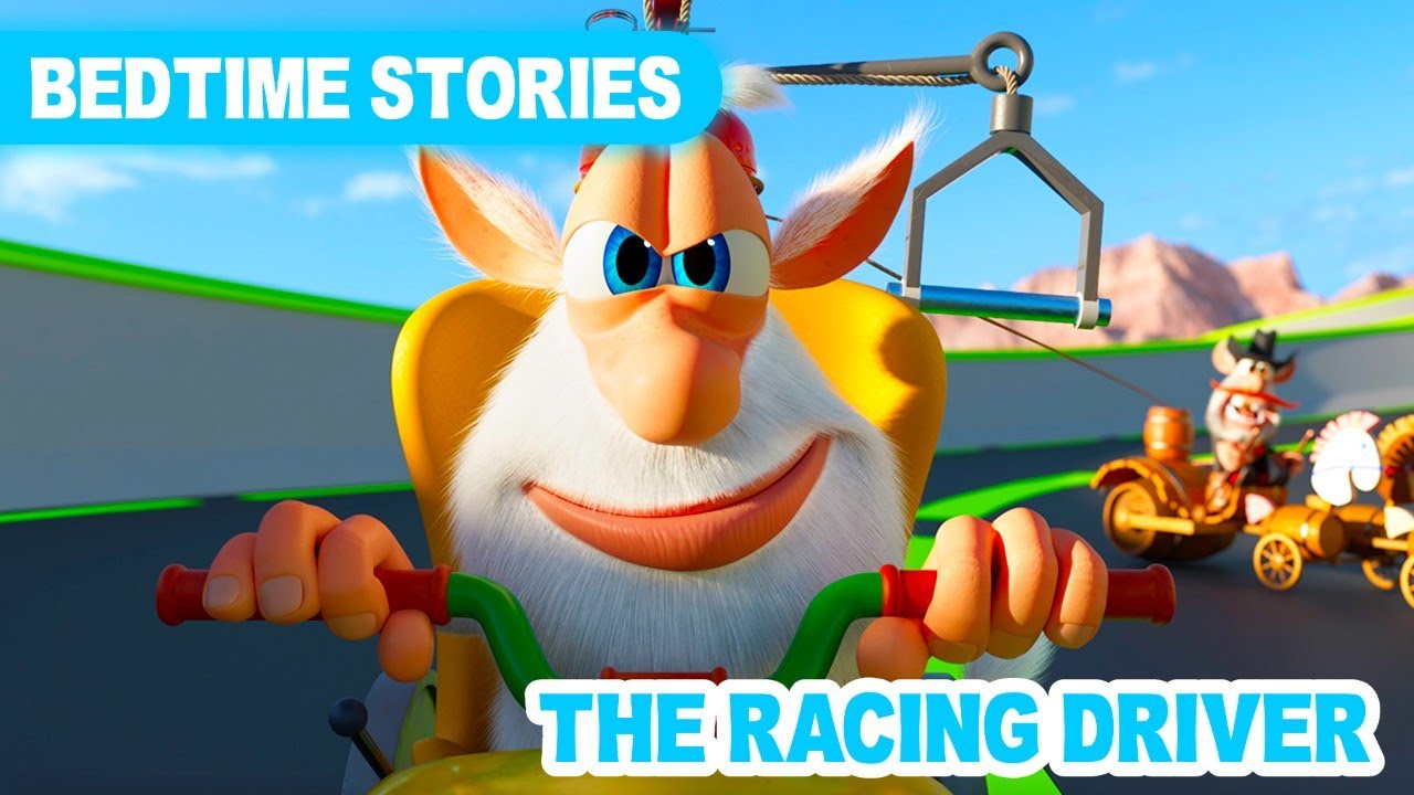 Booba Bedtime Stories 🌟 The Racing Driver 🏁 (Story 8) Cartoon for kids Kedoo Toons TV - YouTube