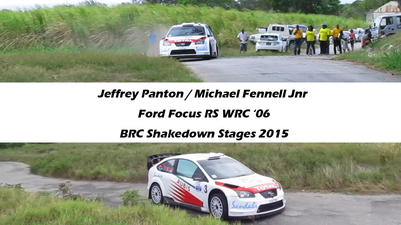 Jeffrey Panton - Ford Focus RS WRC '06 (BRC Shakedown Stages 2015 ...