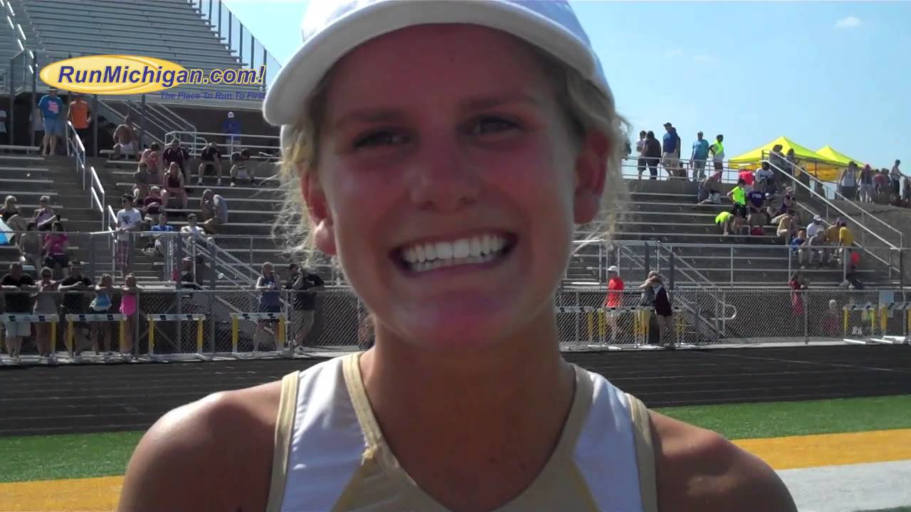 Interview: Holly Bullough of TC St. Francis, 2014 MHSAA D4 800 and 1600 ...