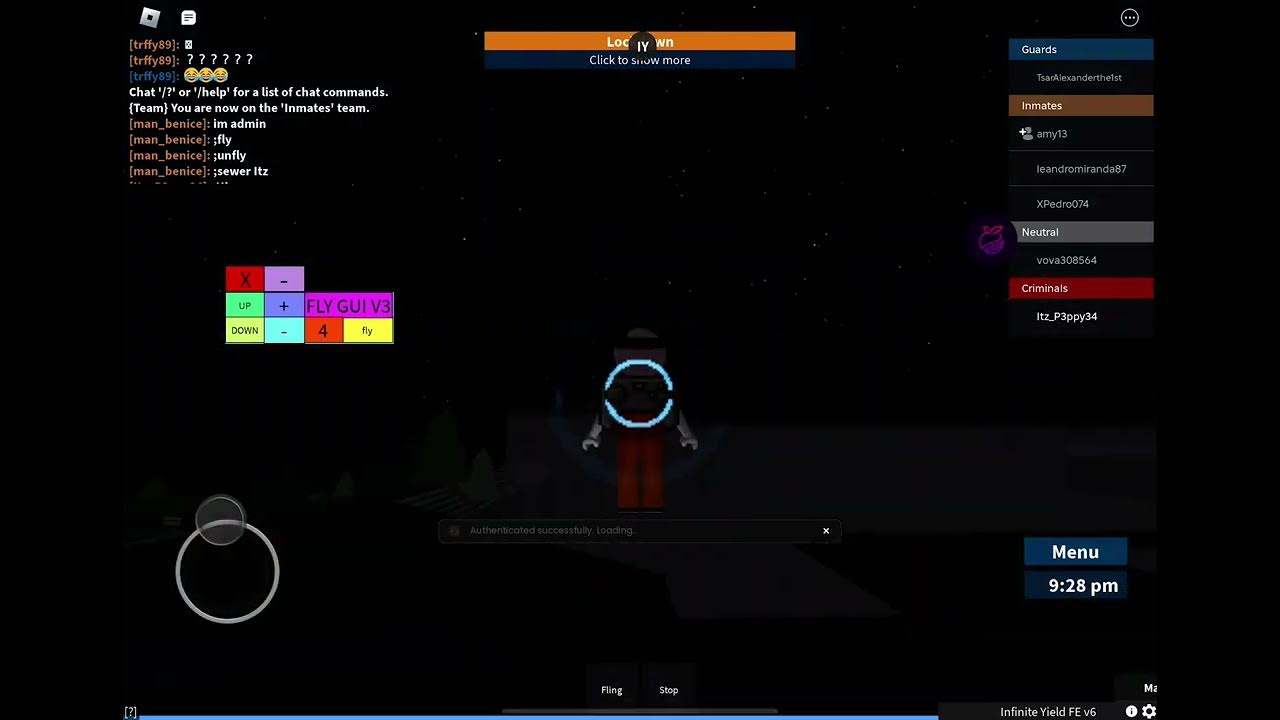 Roblox Fe Script Showcase (Fly GUI V3) - YouTube