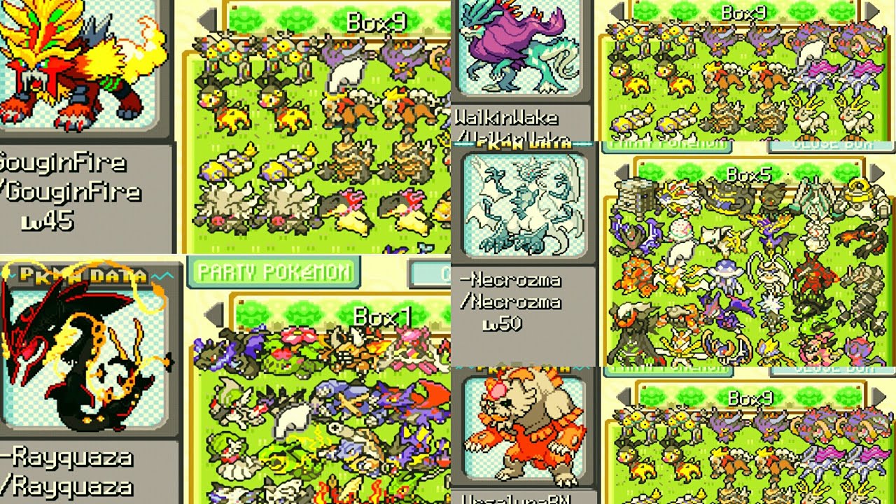 (Save File) Pokemon Ultra Shiny Gold Sigma Demostración - YouTube