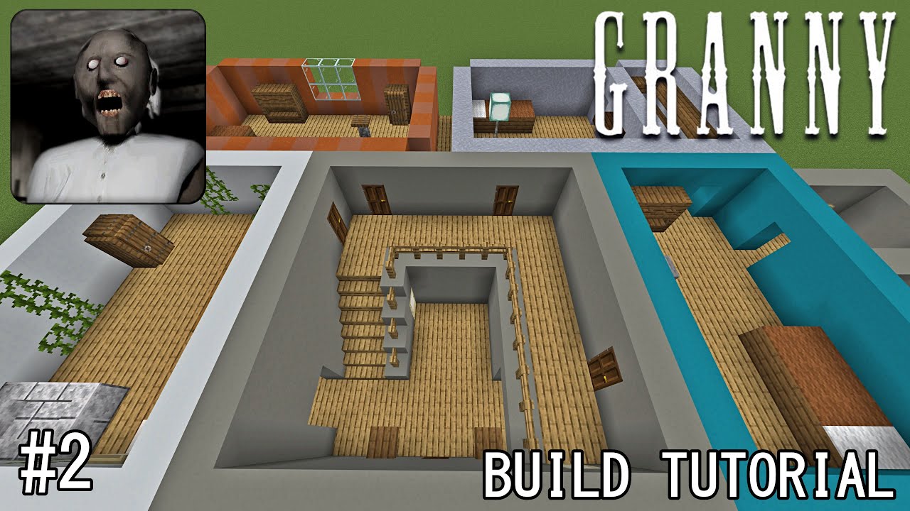 GRANNY 1 HOUSE BUILD TUTORIAL MINECRAFT 2024 PT2 - YouTube