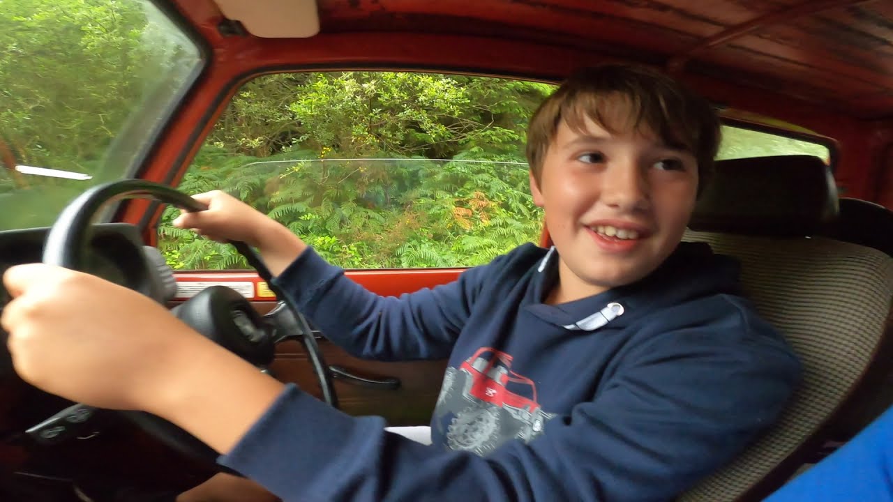 Suzuki Jimny sj30 lj 50 2 stroke engine off road - YouTube