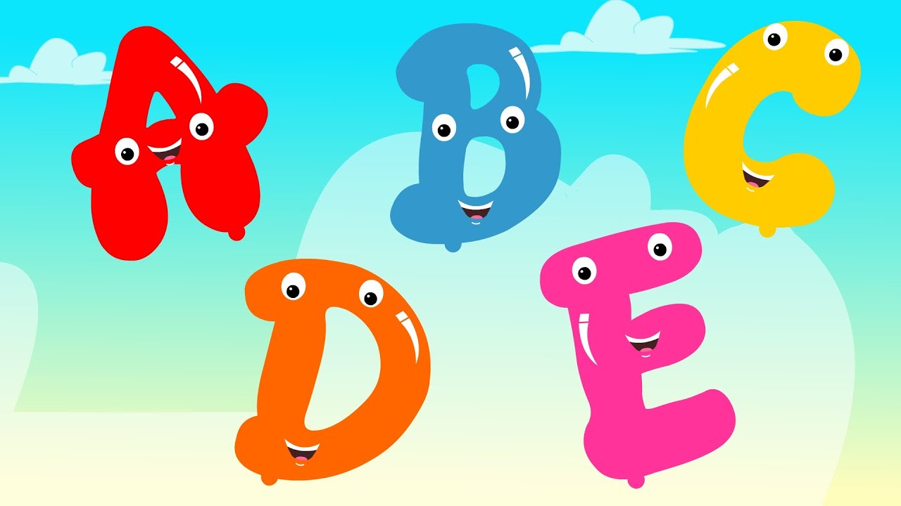 Five Little Alphabets | Baby Box Nursery Rhymes And Kids Songs - YouTube