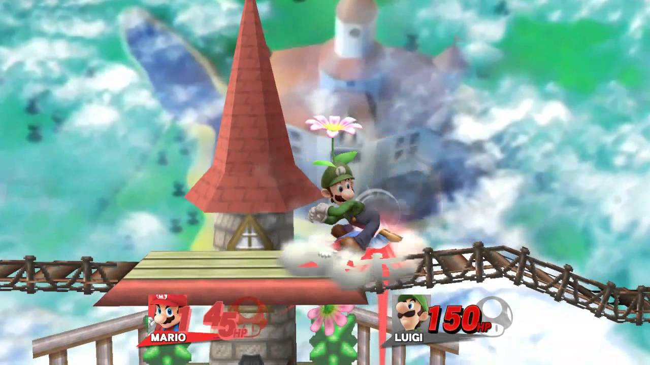Old Smash Bros Content: Flower Stamina Battle 1 - YouTube