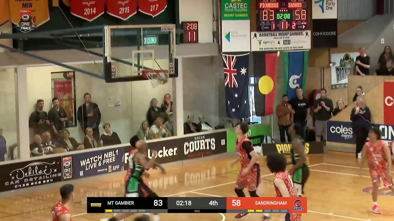 Clevon Brown Posts 17 points & 10 rebounds vs. Sandringham Sabres - YouTube