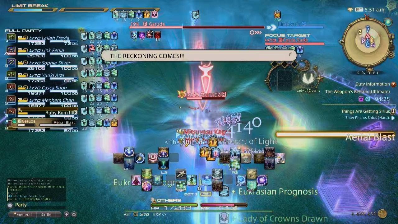 FINAL FANTASY XIV Online AST 2ND CLEAR - YouTube