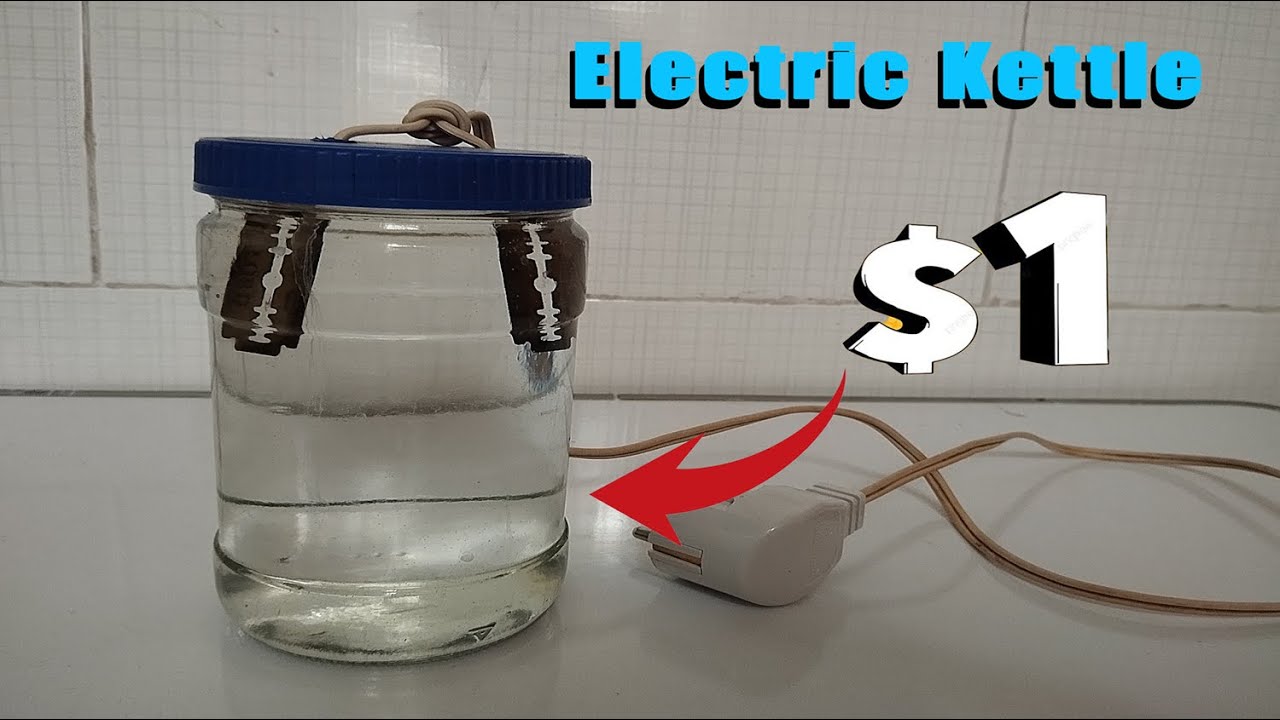 How to make an easy electric kettle - YouTube