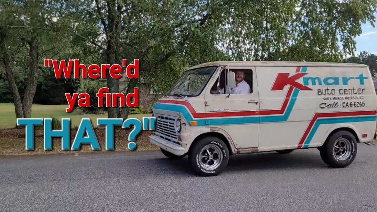 KMart Van World Premiere-Anderson SC 1969 Ford Econoline - YouTube