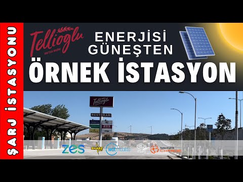 Tellioğlu Değirmen Tesisleri Elektrikli Araç Şarj İstasyonları - Balıkesir Bursa Yolu