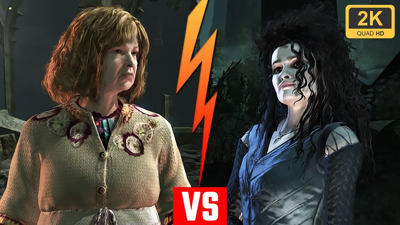 Molly Weasley vs Bellatrix Lestrange Harry Potter and the Deathly ...