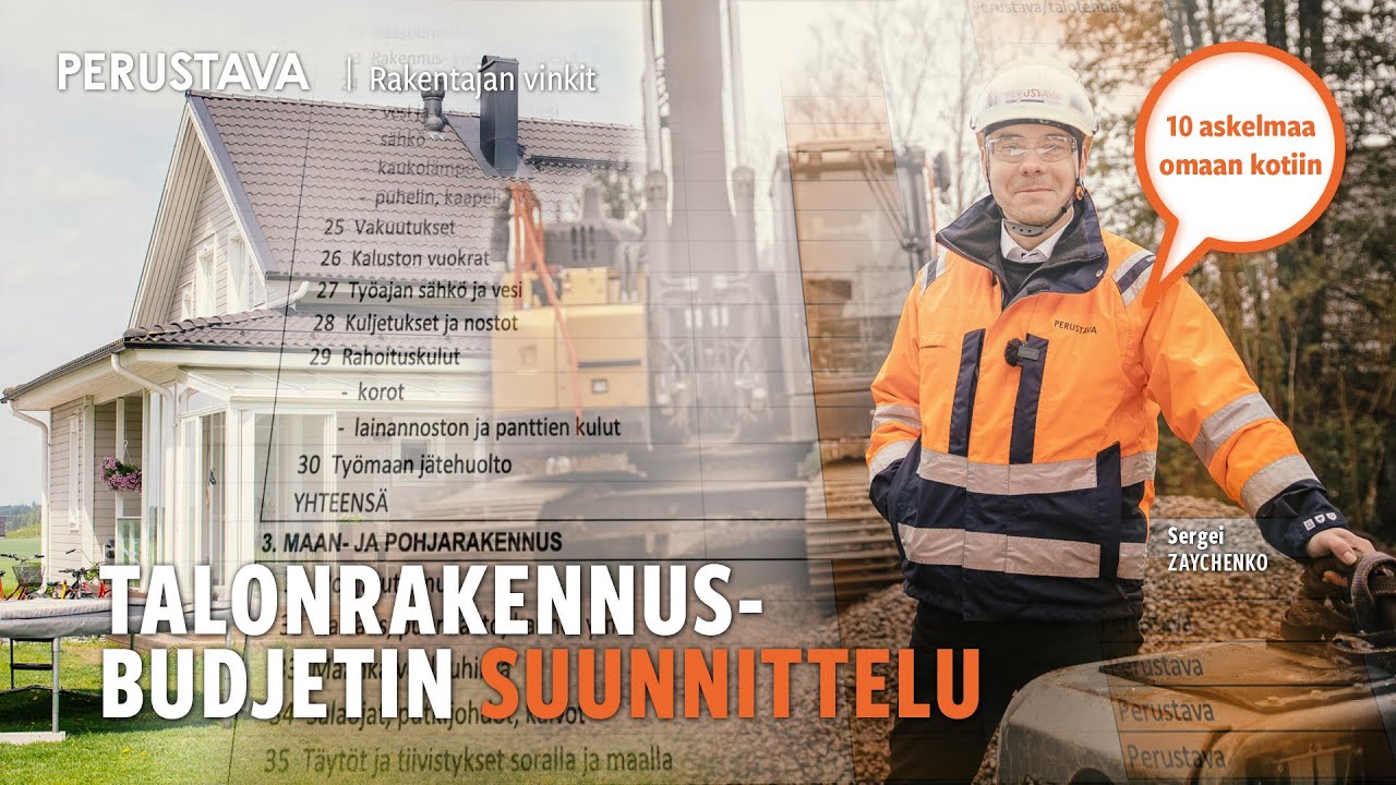 Talon rakennus, hinta – paljonko talon rakentaminen maksaa - YouTube