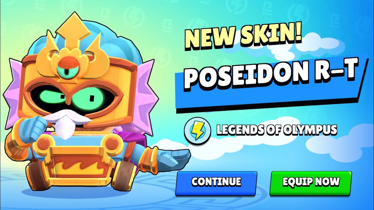 I got POSEIDON 🌊 R-T 😱Brawl Stars - YouTube