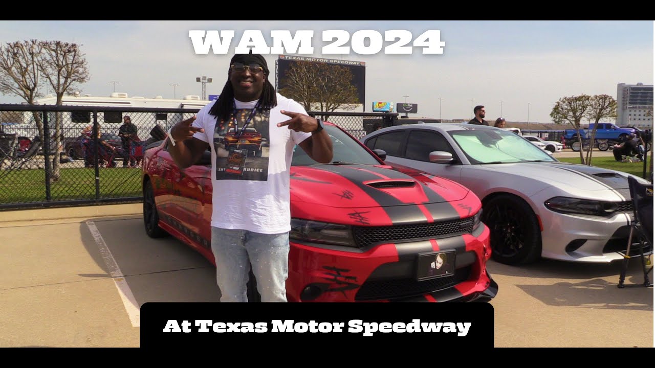 WAM Show at Texas Motor Speedway #antwonmaurice #musclecar #burnout # ...