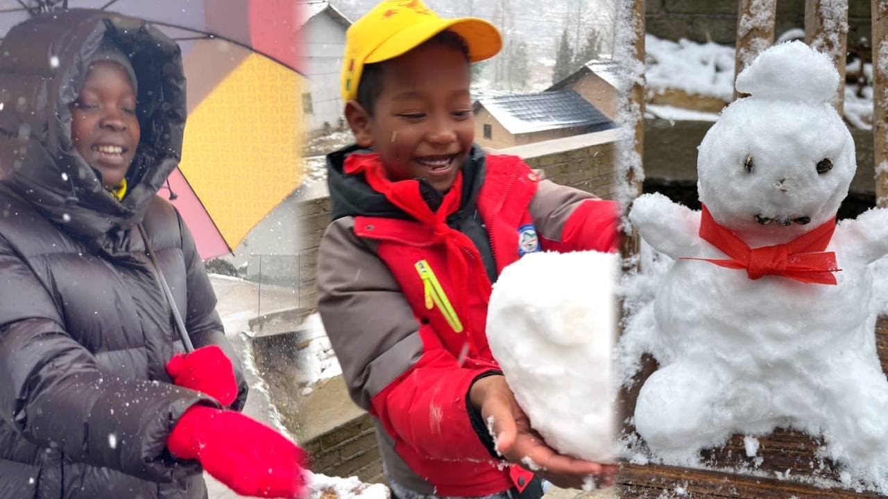 We haven't seen this much snow in a while! Everyone's having so much ...