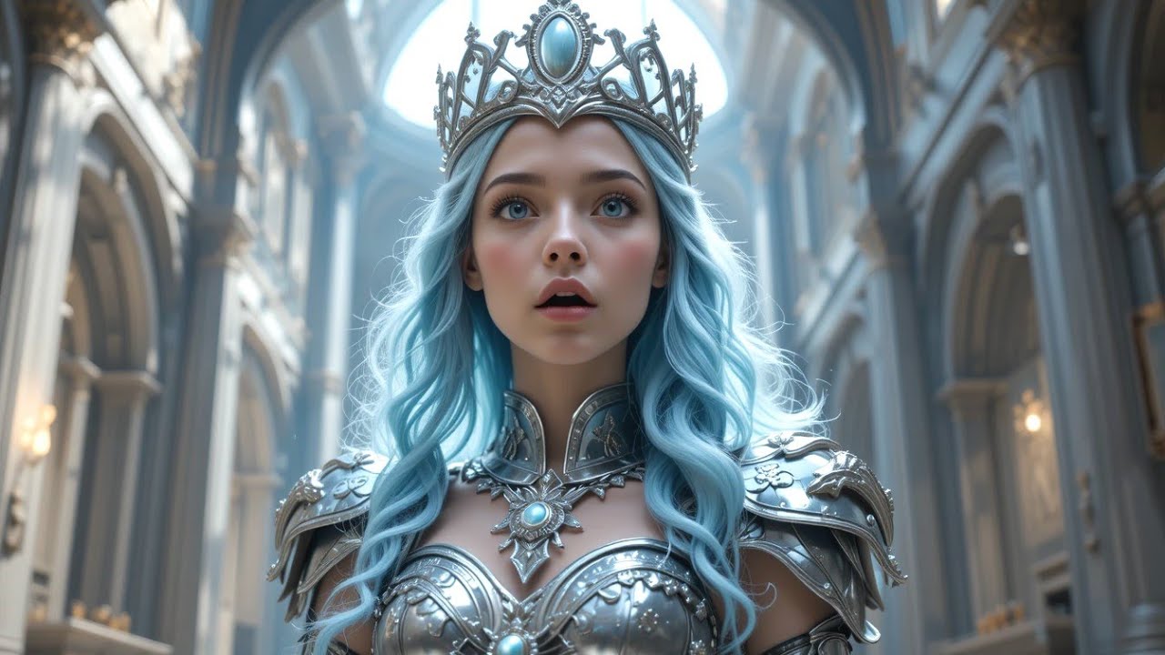 The Instant the Human Warrior Stepped Into the Grand Hall, the Alien ...