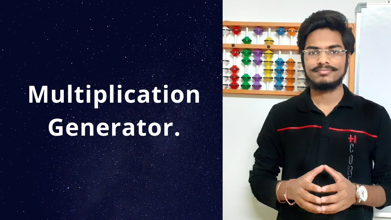 Multiplication Generator. - YouTube