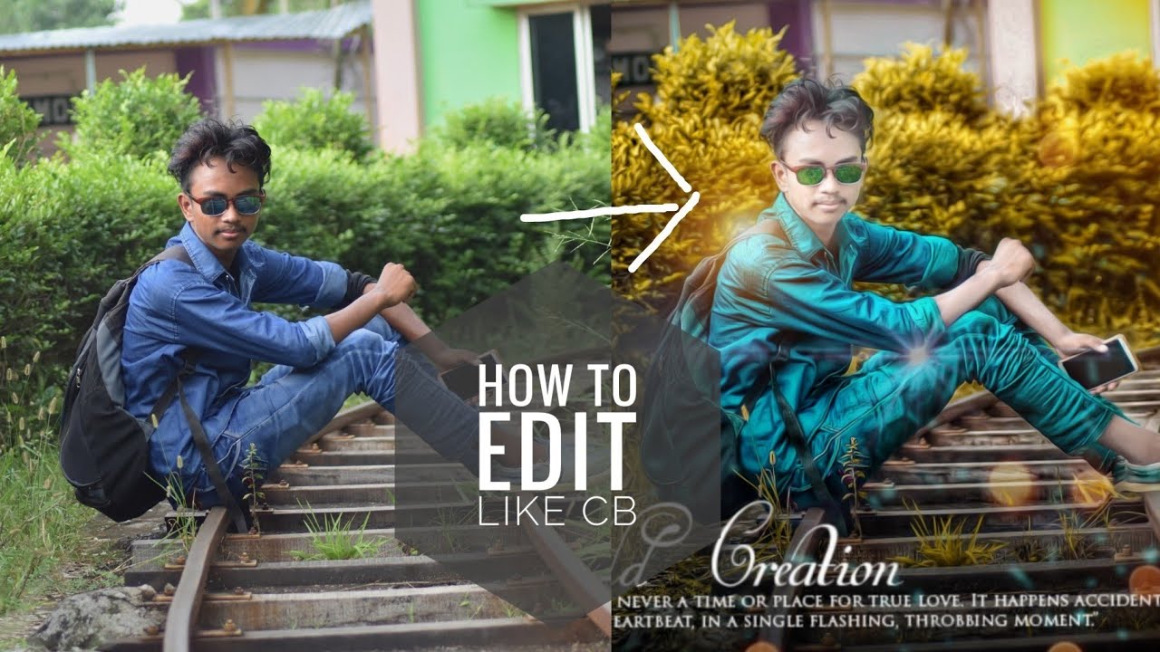 CB Boy - How To Edit Photos in PicsArt, Lightroom And Snapseed 2018 ...