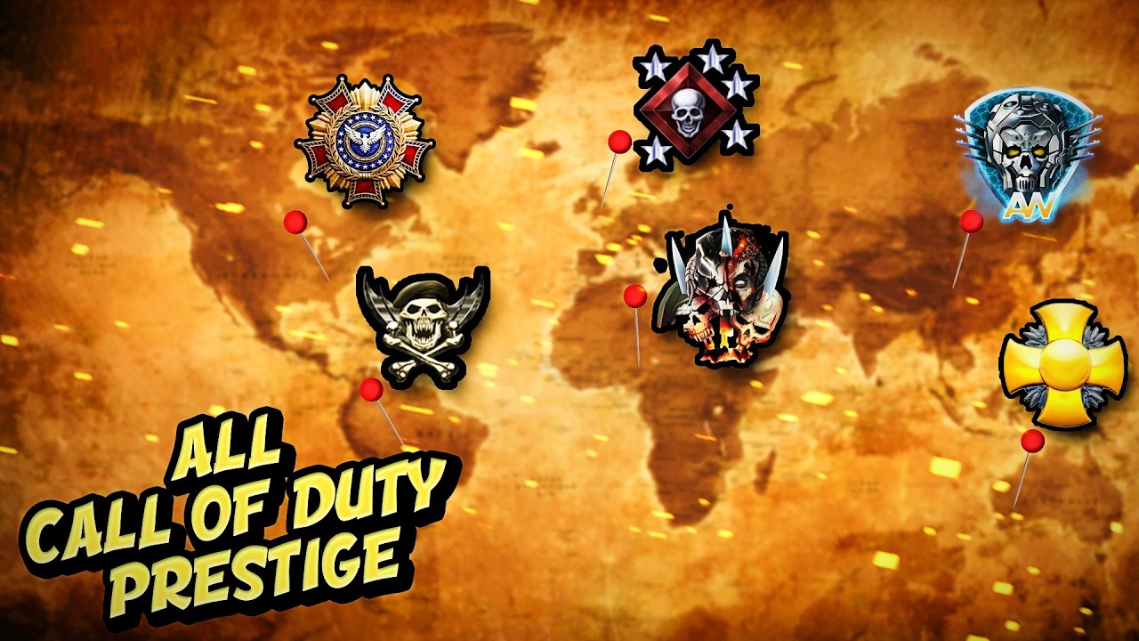 All Call of Duty Prestige Emblems - YouTube