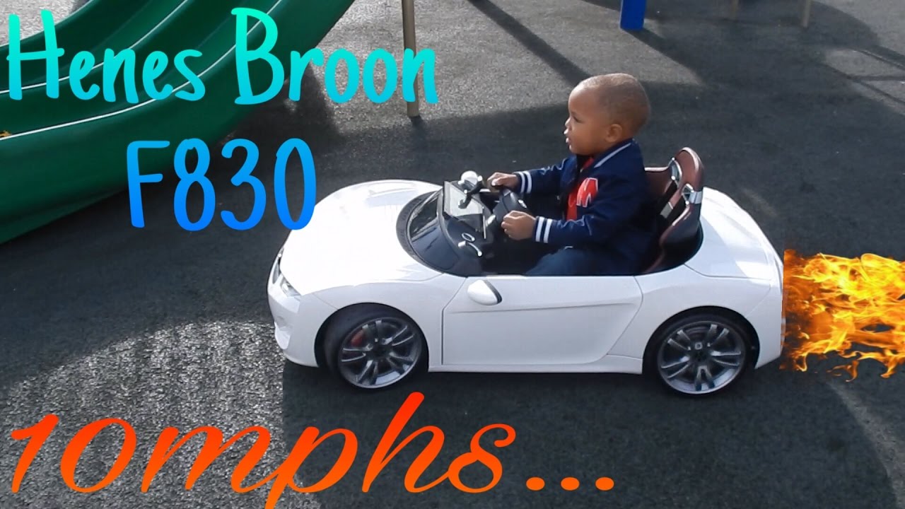 HENES BROON F830 BEST ELECTRIC CAR FOR TODDLERS ( MINI TESLA ) FOR KIDS ...
