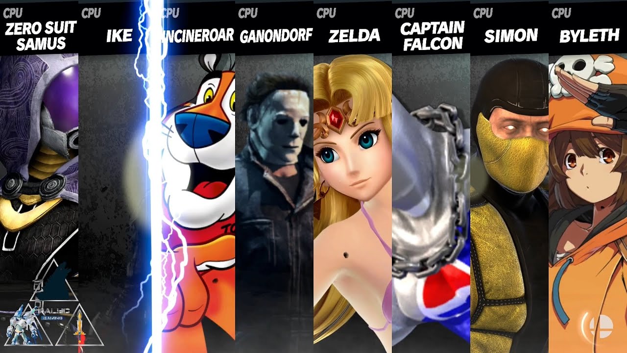 Tali vs Darth Vader vs Tony The Tiger vs Michael Myers vs Zelda vs ...