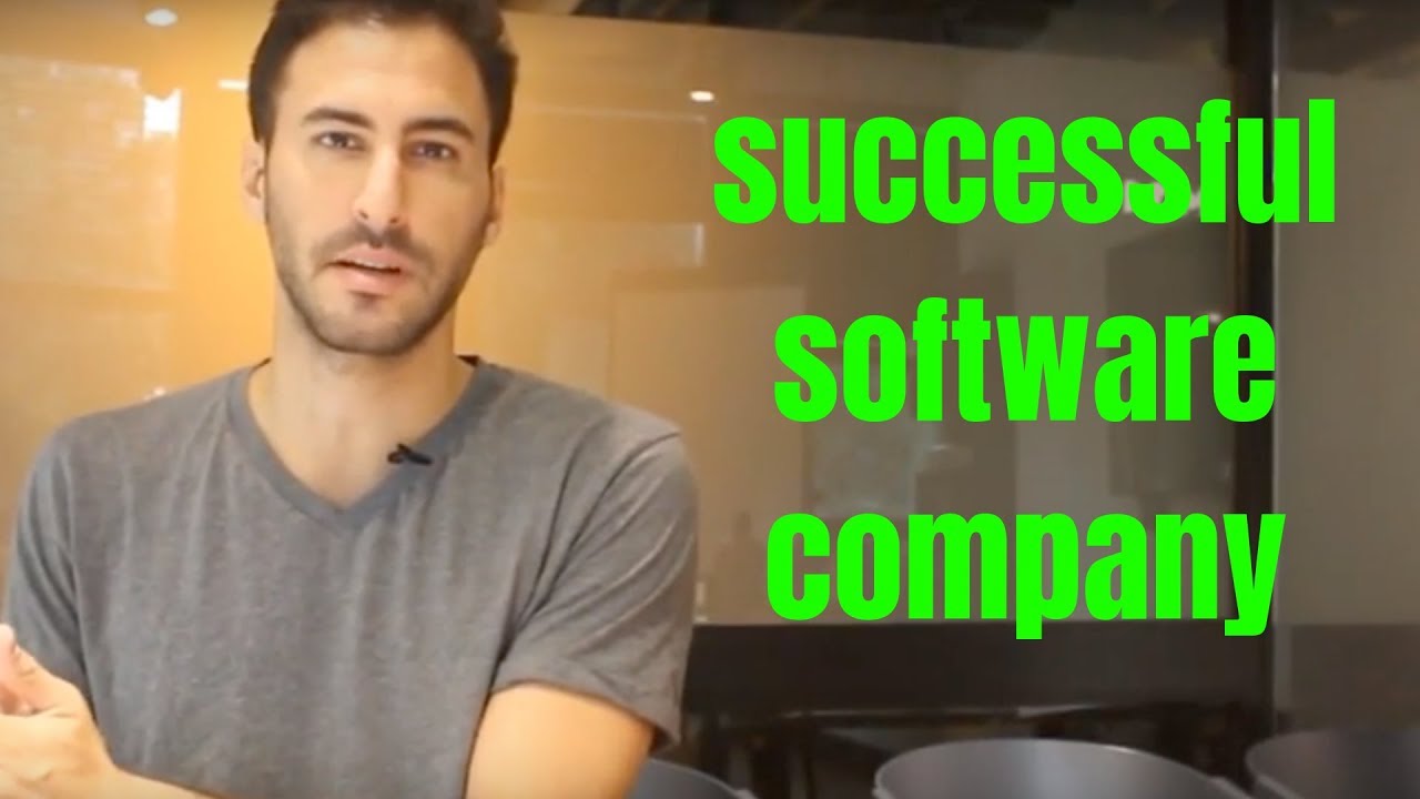 How to build a successful software company - YouTube