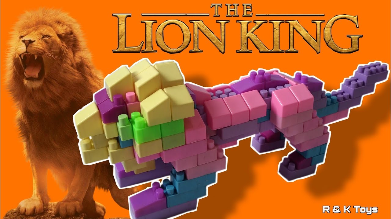 How to make a lion king from lego - YouTube