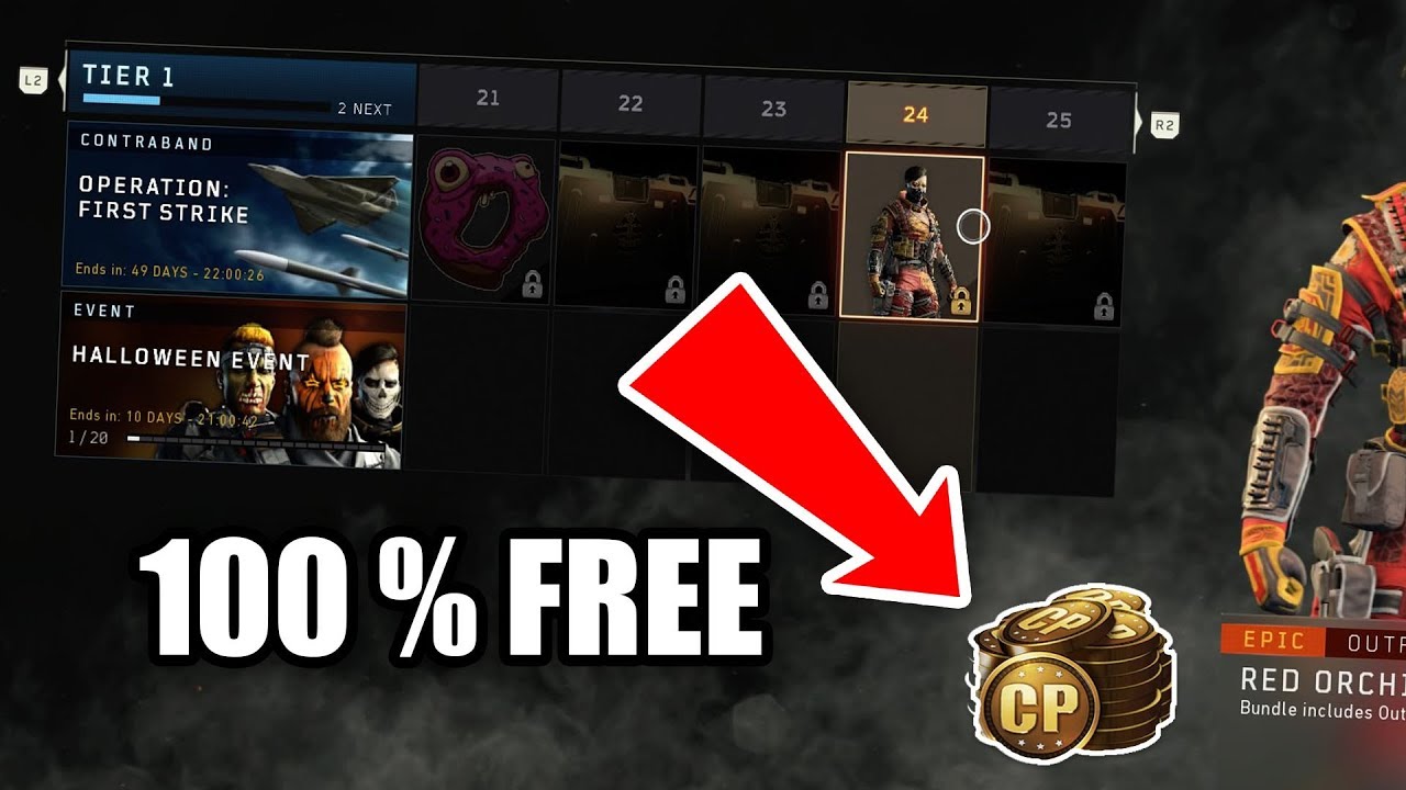 How to get free COD POINTS | BO4 - YouTube