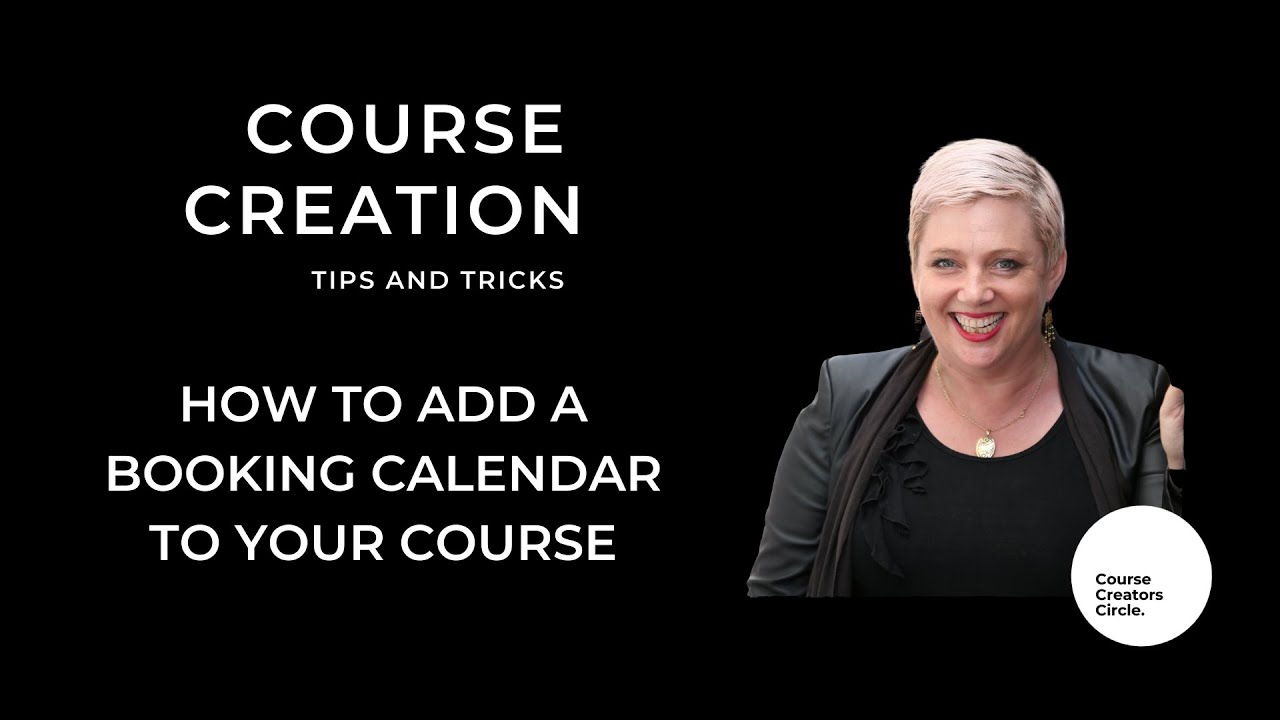How To Add A Booking Calendar To Your Courses In Thinkific YouTube How To Add A Booking Calendar To Your Courses In Thinkific YouTube
