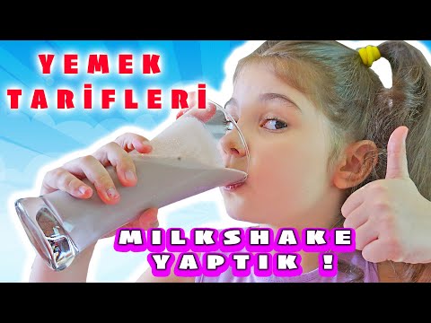 Çikolatalı Milkshake Yaptık - Eylül ile Yemek Tarifleri - Tontik Tv
